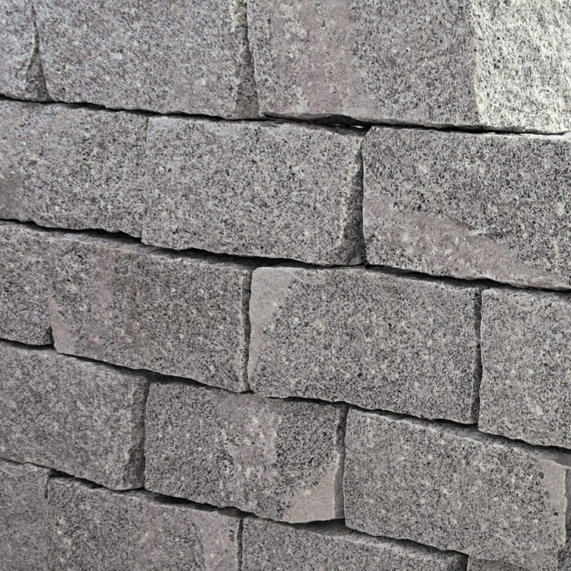 Mauersteine Granit Hellgrau Basic - REDSUN